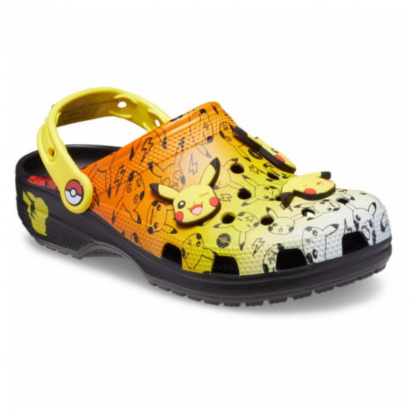 CROCS | Shoes | Crocs X Pokemon Pikachu Classic Clog W Jibbitz Mens ...